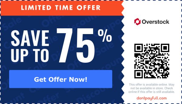 Overstock Discount Codes - 25% Off Promo Code April 2026