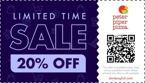 Peter Piper Pizza Coupons - Get 30% Off in May 2026