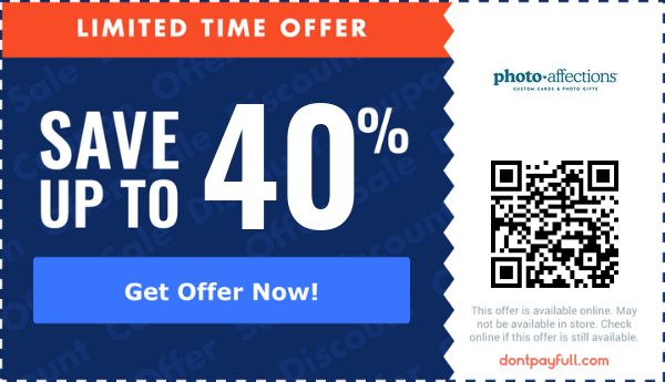 PhotoAffections Promo Codes - Get 45% Off in June 2026