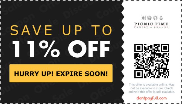 Picnic Time Promo Codes - 25% Off Coupon Code 2026