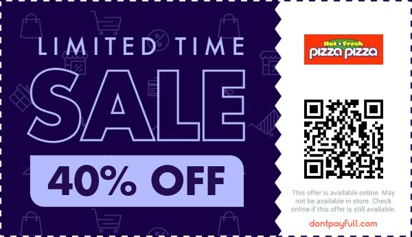 Pizza Pizza Coupons - 25% Off Coupon Code May 2026