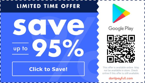 Google Play Coupons - 39% Off Coupon Code June 2026