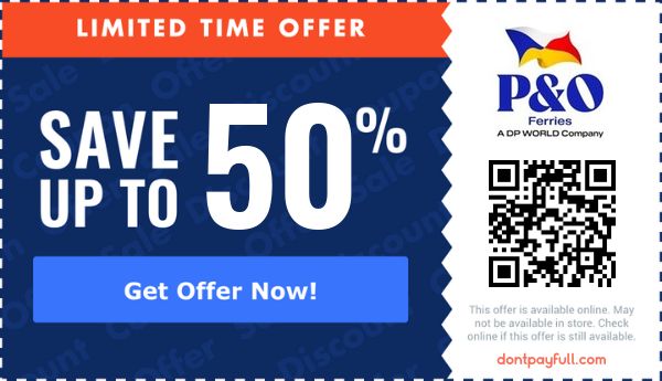 P&O Ferries Promo Codes - Get 20% Off in December 2025