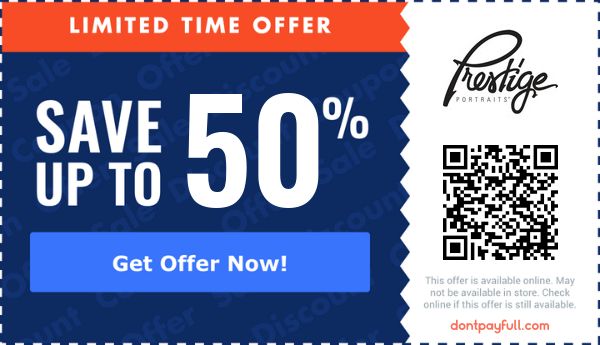 Prestige Portraits Promo Codes - Get 50% Off in June 2026