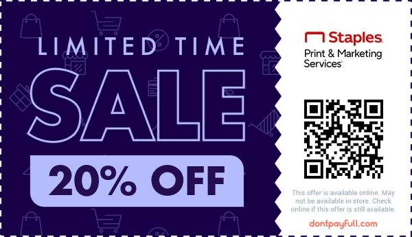 50% Off Staples Copy and Print Coupons, Coupon Codes