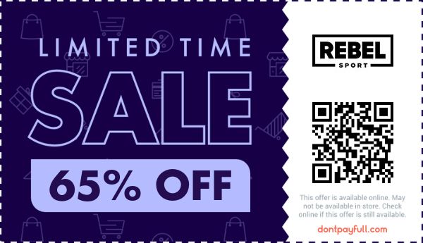 Rebel Sport Coupons - 30% Off Discount Code June 2026