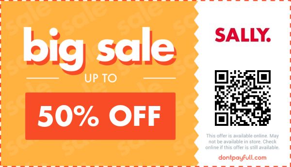 Sally Beauty Promo Codes - 25% Off Coupon June 2026
