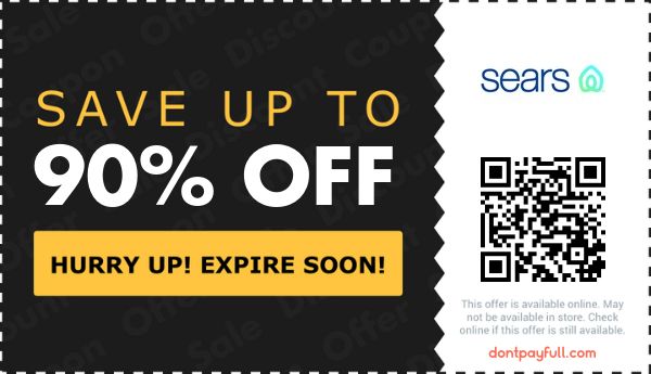 Sears Coupon Codes - 15% Off Discount Code Dec 2025