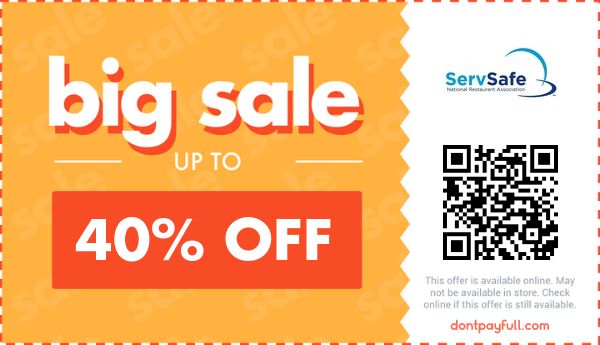 50% Off ServSafe Promo Codes, Coupon Codes - Sep 2024