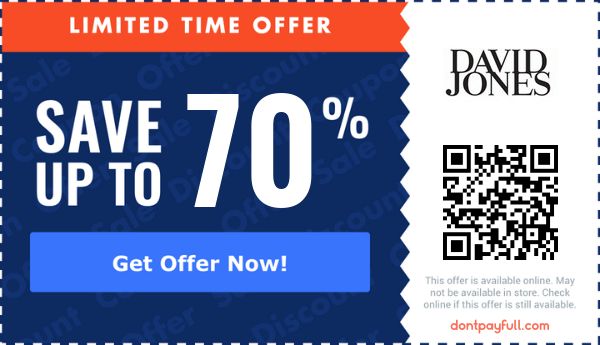 20% Off David Jones Promo Codes, Discount Codes - 2025