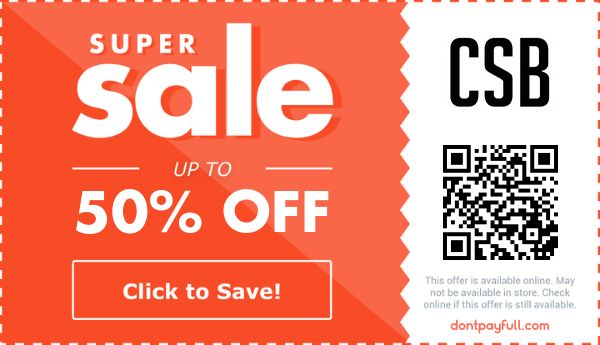 CSB Discount Codes - 25% Off Promo Code May 2026