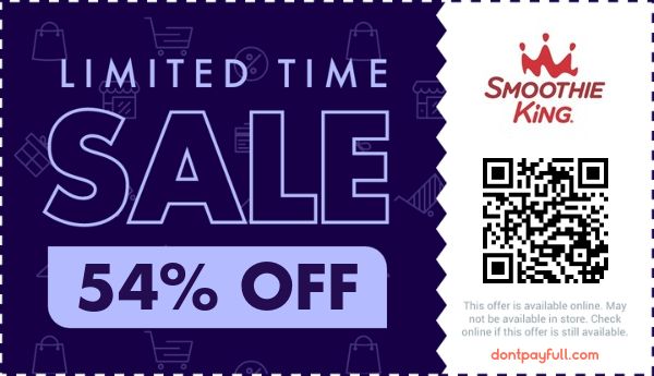 54% Off Smoothie King Promo Codes - February 2025