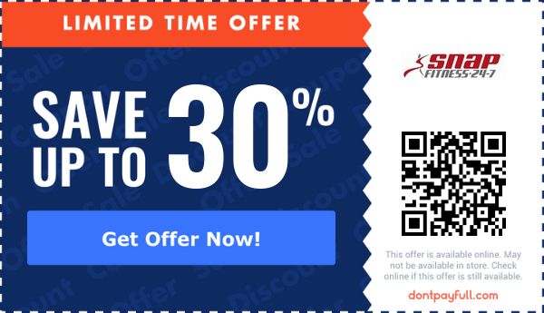 Snap Fitness Promo Codes - 50% Off Coupon June 2026