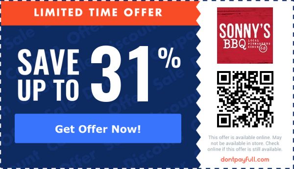 Sonny's BBQ Promo Codes - Get $25 Off in June 2026