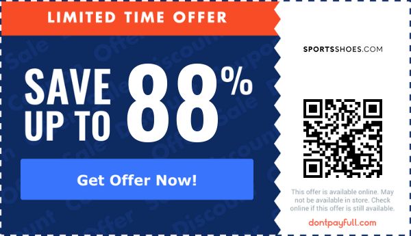 15% Off SportsShoes Discount Codes, Promo Codes - 2025