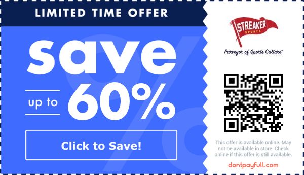 Streaker Sports Discount Code