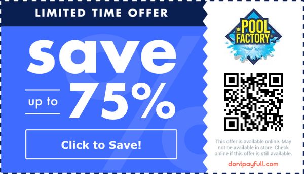 The Pool Factory Discount Codes - Get 20% Off in Dec 2025