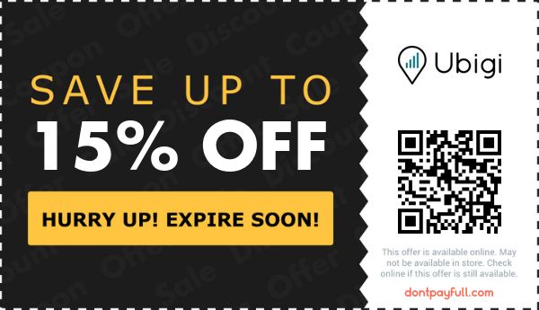 Ubigi Promo Codes - 30% Off Coupon Code May 2026