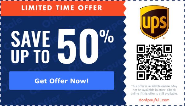 UPS Promo Codes - 50% Off Discount Code June 2026
