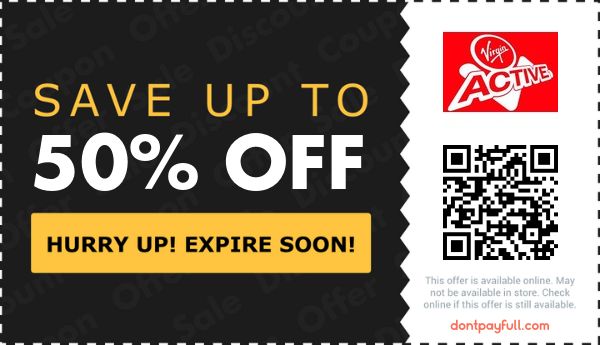 Virgin Active Promo Codes & Deals: Get 50% Off Apr 2026