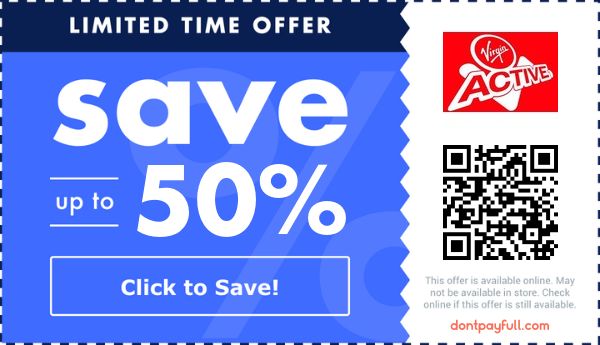 Virgin Active Promo Codes & Deals: Get 50% Off Apr 2026