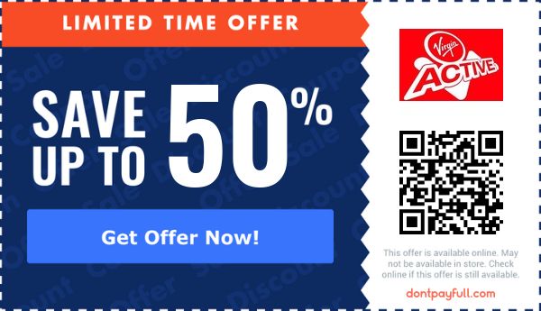 50% Off Virgin Active Promo Codes, Voucher Codes & Deals
