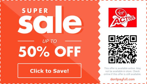 Virgin Active Promo Codes & Deals: Get 50% Off Apr 2026