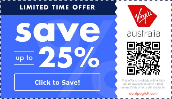 Virgin Australia Promo Codes - Get 5% Off in May 2026
