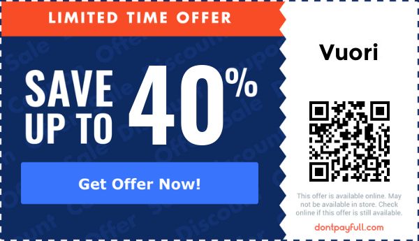 60% Off Vuori Discount Code, Coupon Codes - July 2024