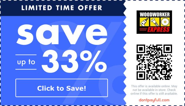 Woodworker Express Coupons - Get 25% Off in April 2026