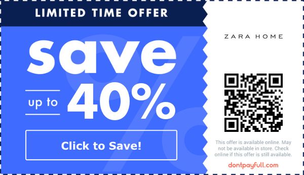 Zara Home Discount Codes - 25% Off Coupon June 2026