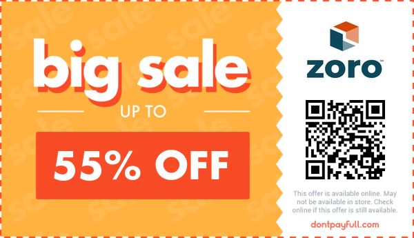 Zoro Discount Codes - 20% Off Coupon Code June 2026